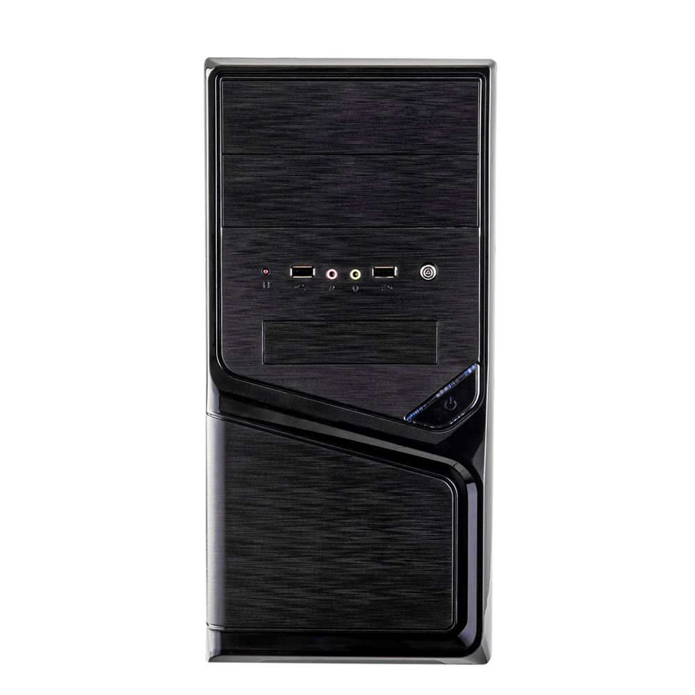 Gabinete C5819 com Fonte 250W - Preto - lojagoldentec