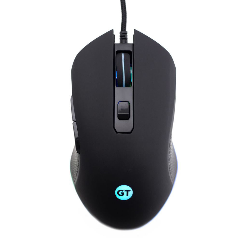Mouse Aura 2400DPI Preto GT Gamer - lojagoldentec