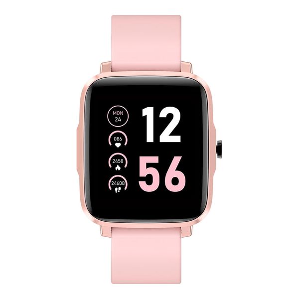 Smartwatch Plus Rosa | Goldentec - lojagoldentec