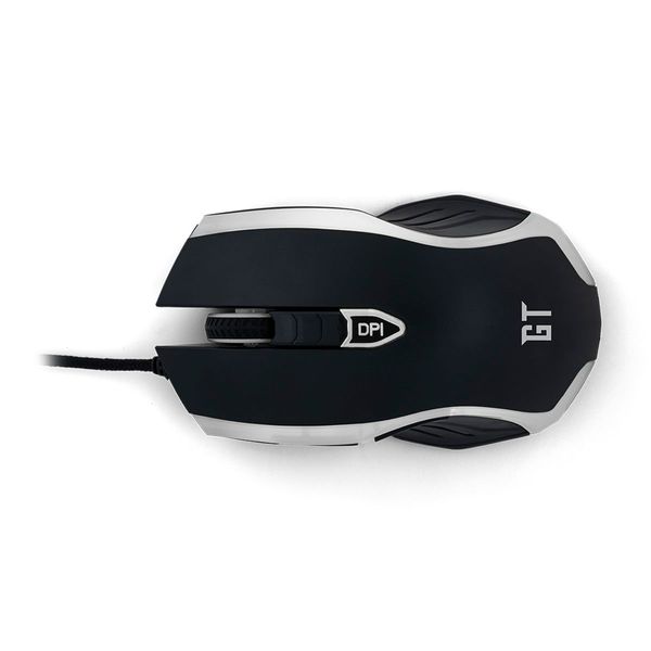 Mouse Gamer 3200DPI Preto | GT Gamer - lojagoldentec