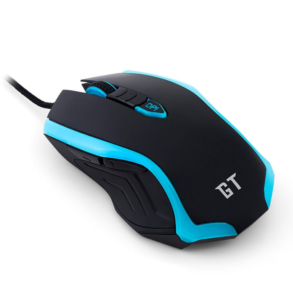 Mouse Gamer 3200DPI Preto | GT Gamer - lojagoldentec