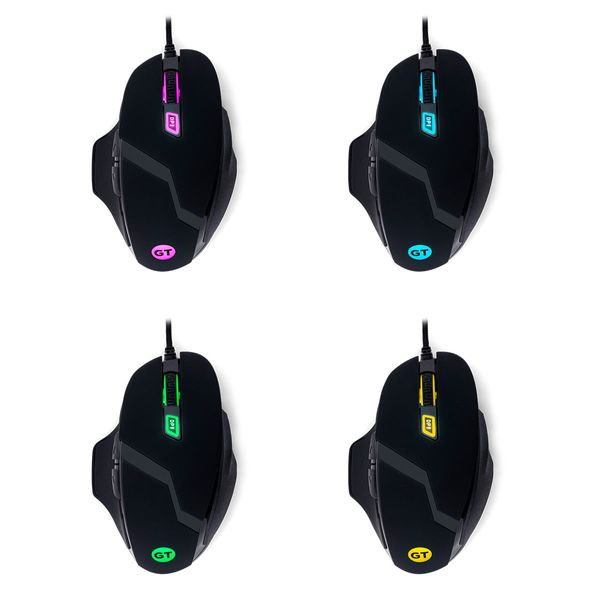 Mouse Spectre 4000DPI Preto GT Gamer - lojagoldentec