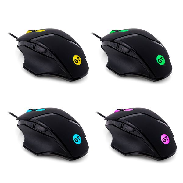Mouse Spectre 4000DPI Preto GT Gamer - lojagoldentec