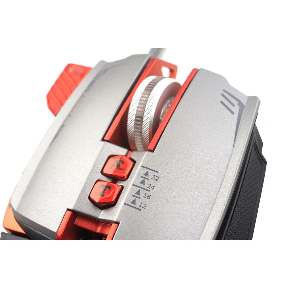 Mouse Accurate 3200DPI Cinza GT Gamer - lojagoldentec