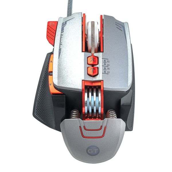 Mouse Accurate 3200DPI Cinza GT Gamer - lojagoldentec