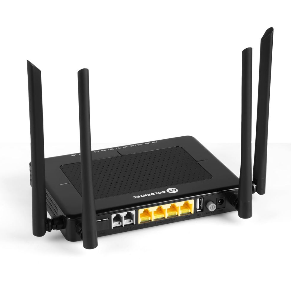 ONU GPON WiFi AC 4 Portas Gigabit - lojagoldentec