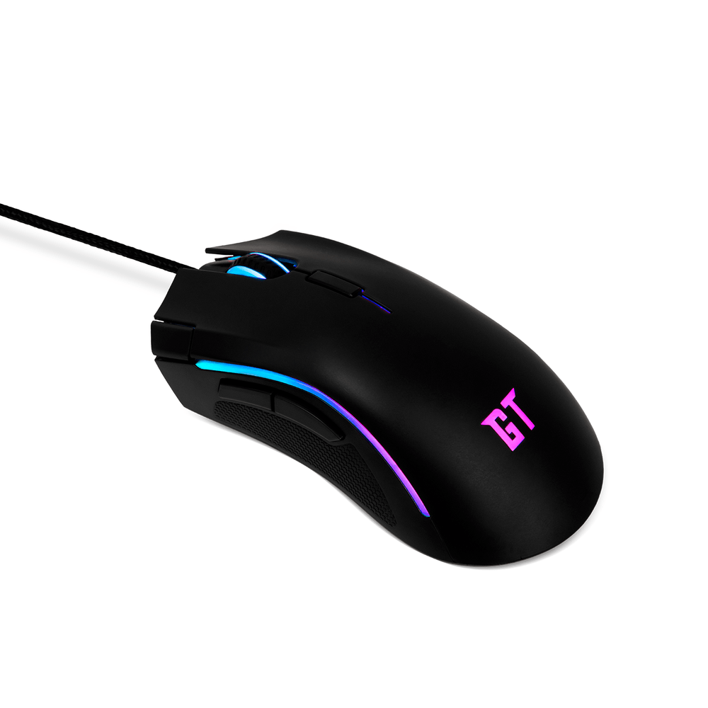 Mouse Strike 4000DPI Preto GT Gamer - lojagoldentec