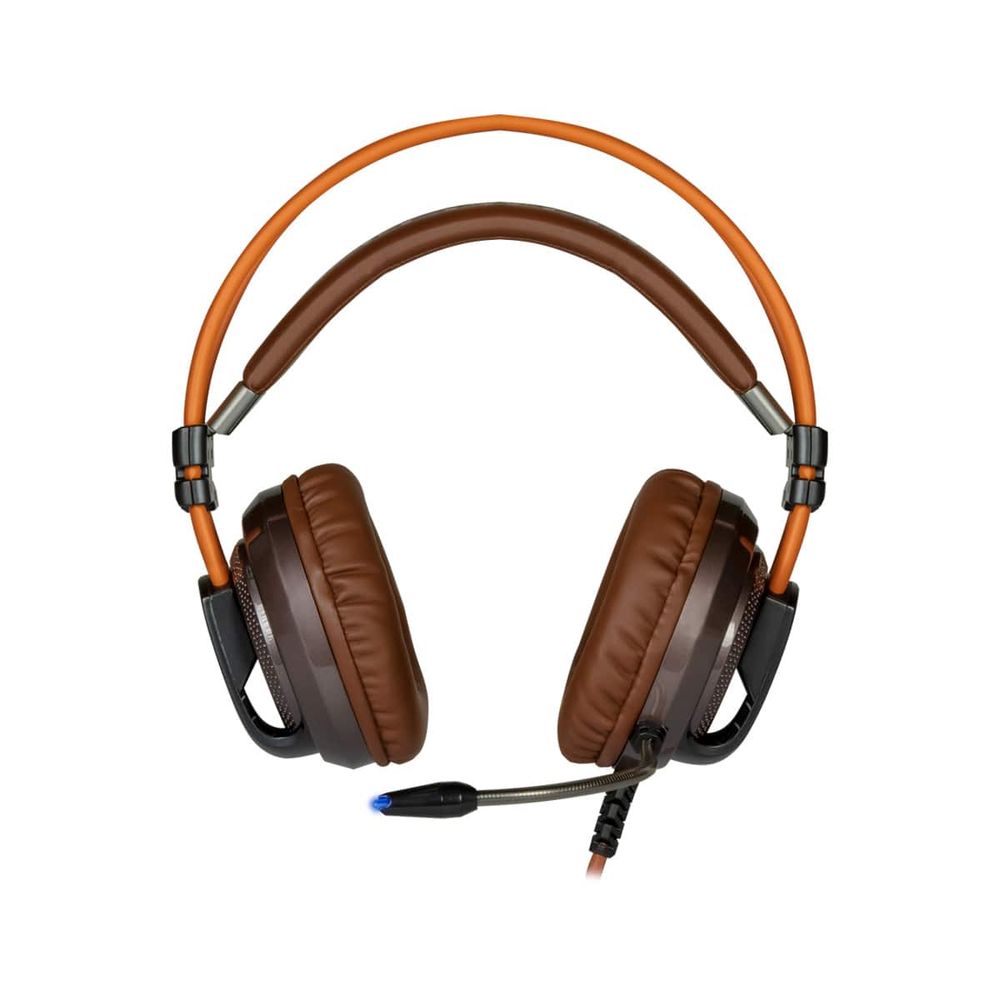 Headphone Attack 7.1 Canais Laranja GT Gamer - lojagoldentec
