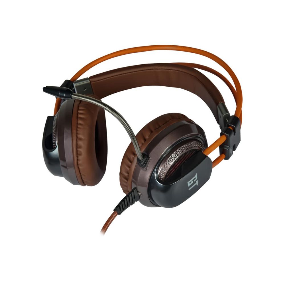 Headphone Attack 7.1 Canais Laranja GT Gamer - lojagoldentec