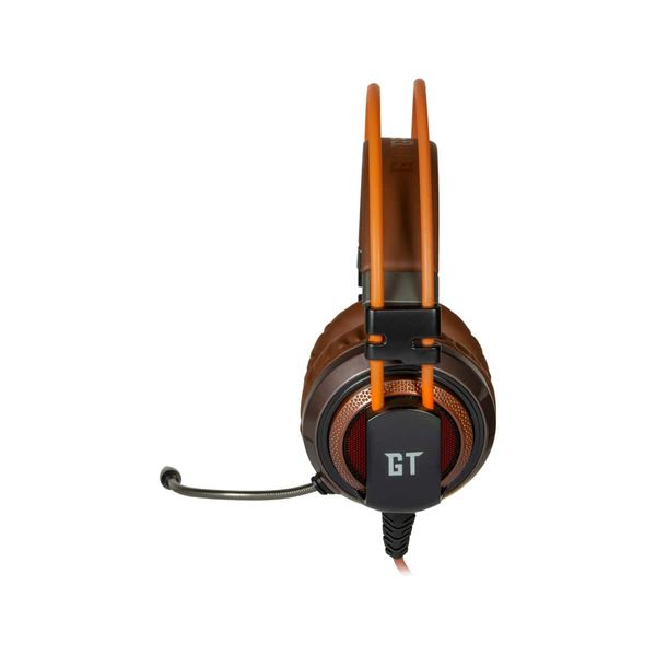Headphone Attack 7.1 Canais Laranja GT Gamer - lojagoldentec