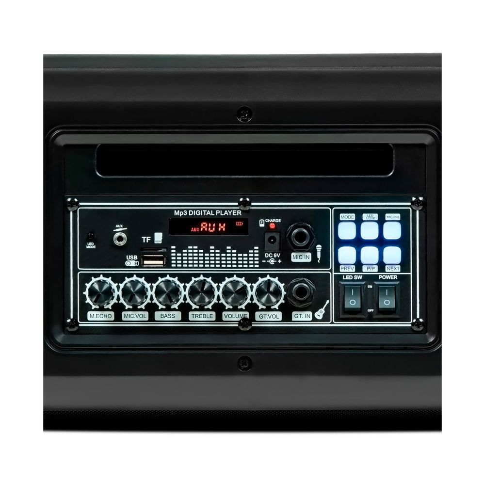 Caixa de Som Amplificada Bluetooth TWS GT Way - lojagoldentec Caixa de Som Amplificada Bluetooth TWS GT Way - lojagoldentec
