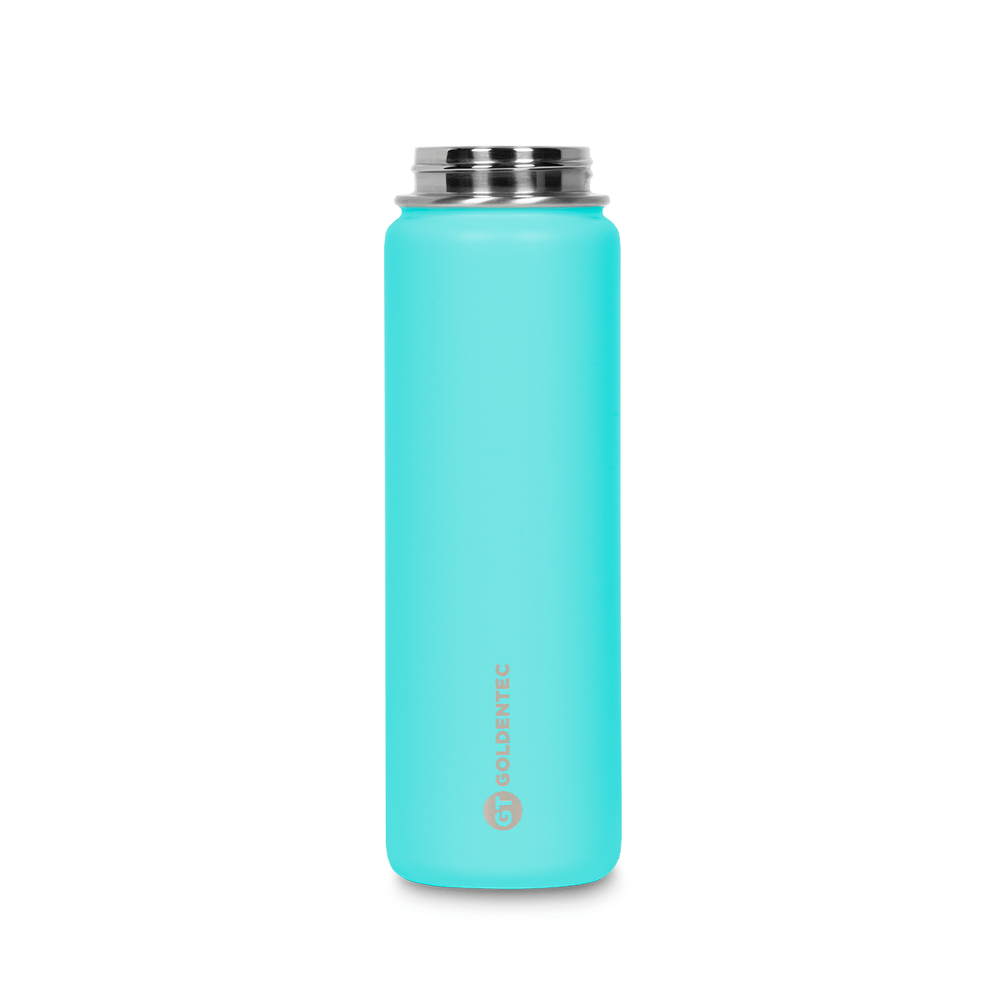 Garrafa Térmica Inox 750 ml para bebidas Azul claro GT - lojagoldentec