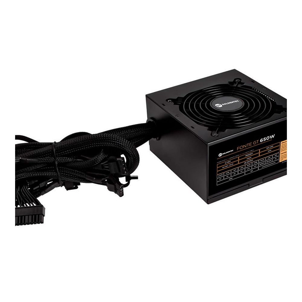 Fonte 650W 80 Plus Bronze Goldentec - lojagoldentec