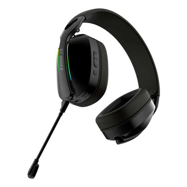 Headset Gamer Bluetooth GT Infinity RGB Preto - lojagoldentec