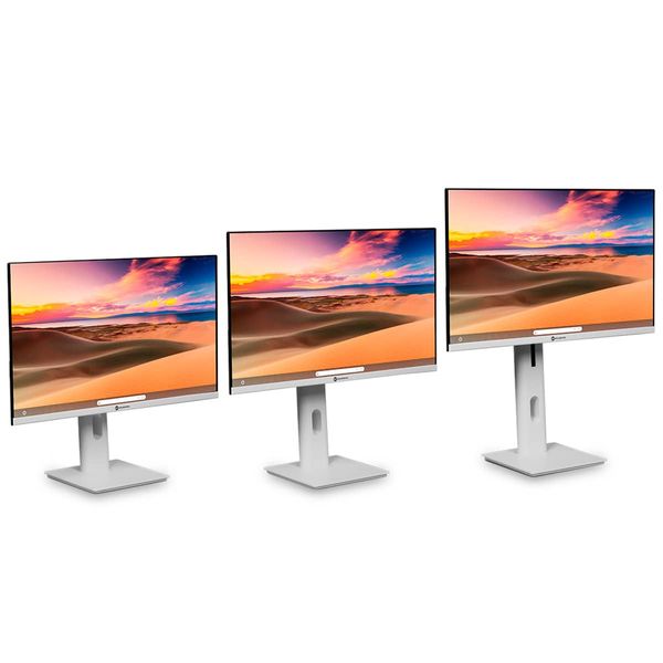 Monitor 23,8" LED Full HD 120Hz HDMI/VGA Branco - lojagoldentec