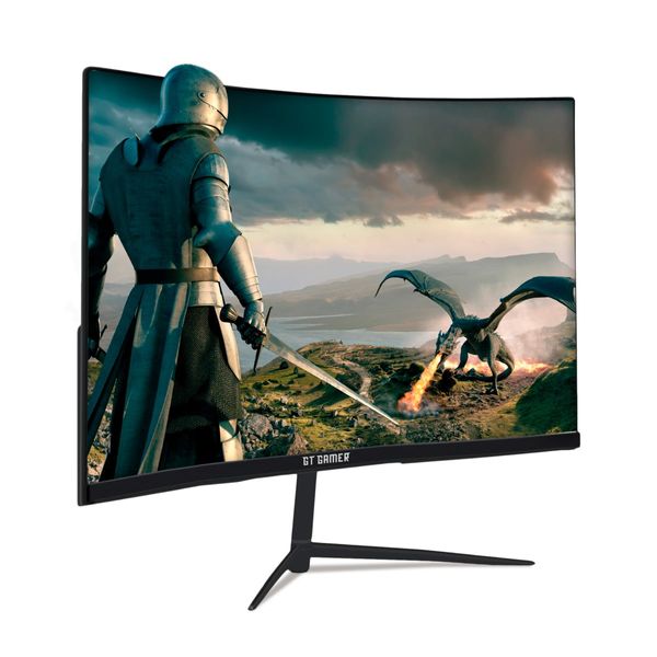 Monitor Gamer 24" LED, Full HD, Curvo, 144Hz - lojagoldentec